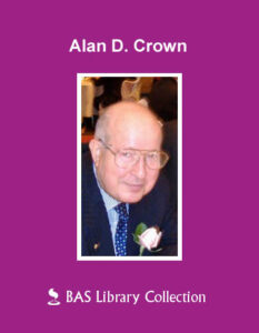 Alan_D_Crown-cover - The BAS Library