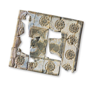 Ivory plaque with tree - The BAS Library